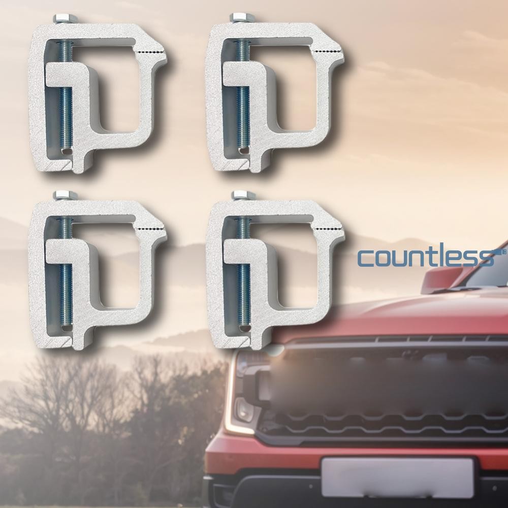 4Pcs Truck Cap Canopy Mounting Clamps Ladder Rack Clamps Truck Cap ...