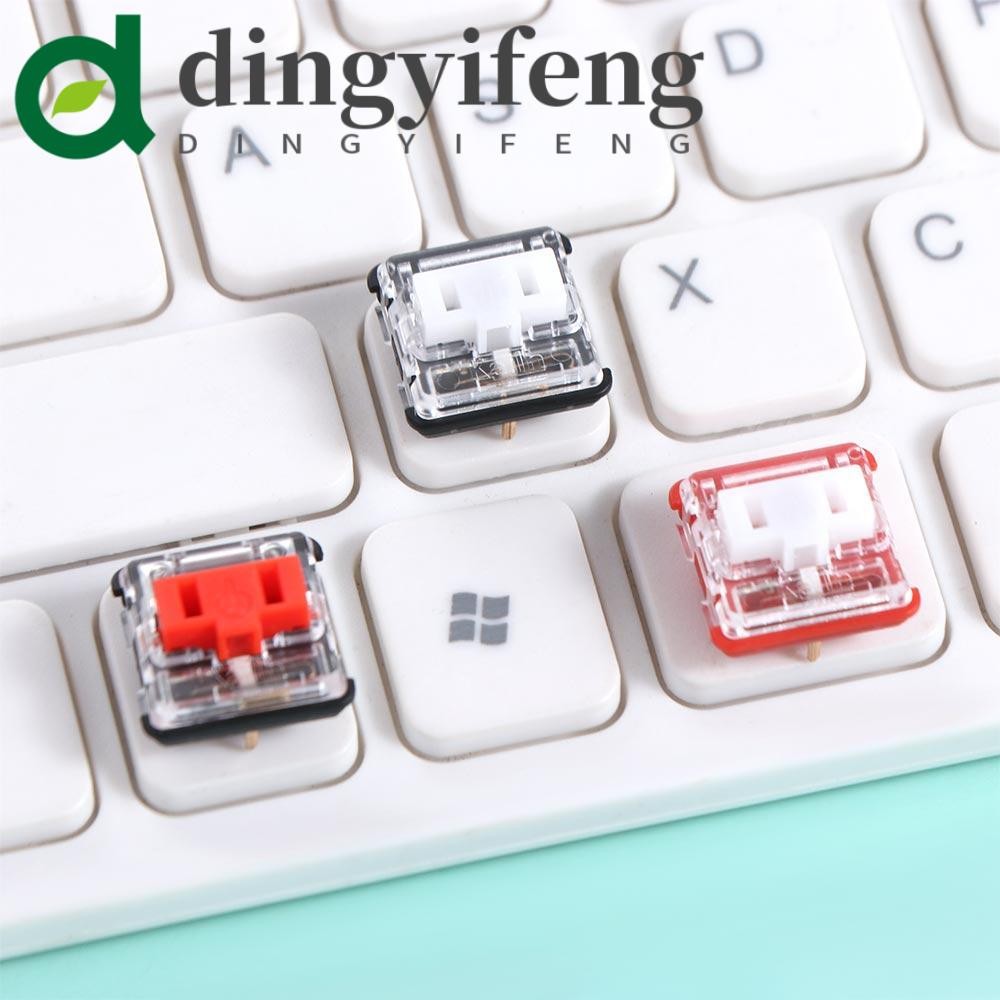 DINGYIFENG Low RGB Key Keypad, Acrylic High Ultrathin Keyboard Low ...