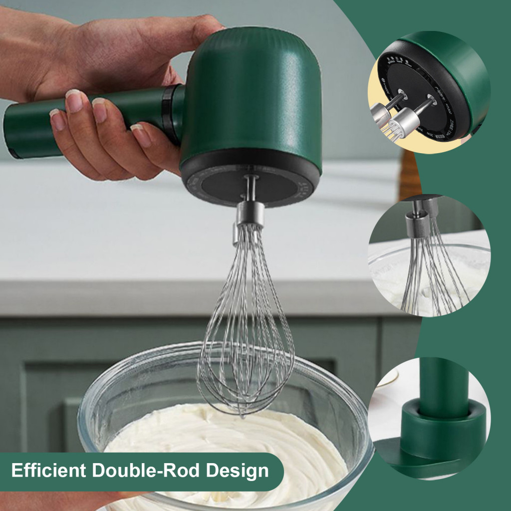 {Bakilili} Handheld Mixer Portable Handheld Mixer Wireless Handheld Egg ...