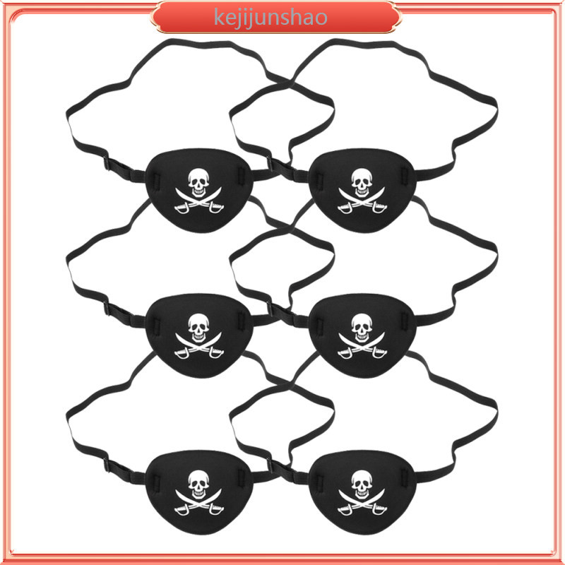 Single Eye Mask Amblyopia Strabismus Patches Lazy Pirate Adjustable ...