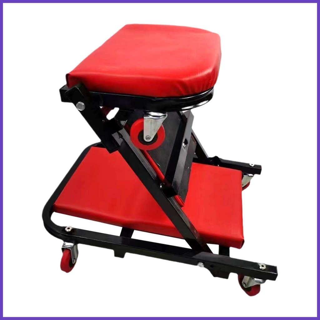 Auto Creeper for Under Car 6 Wheels Auto Creeper Garage Floor Creepers ...