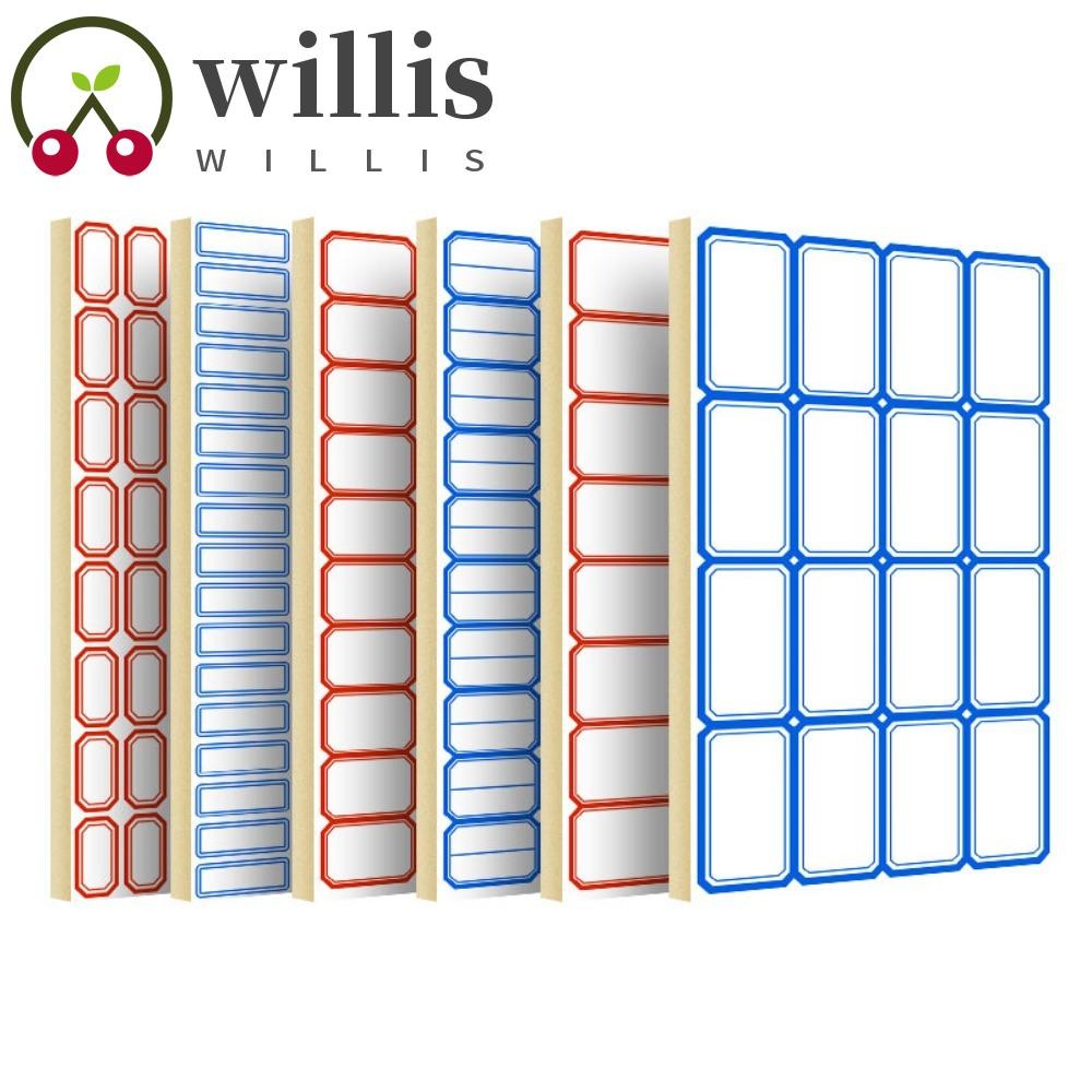 WILLIS 50 Sheets/bag Self-adhesive Label Stickers, Price Paper Pastable ...