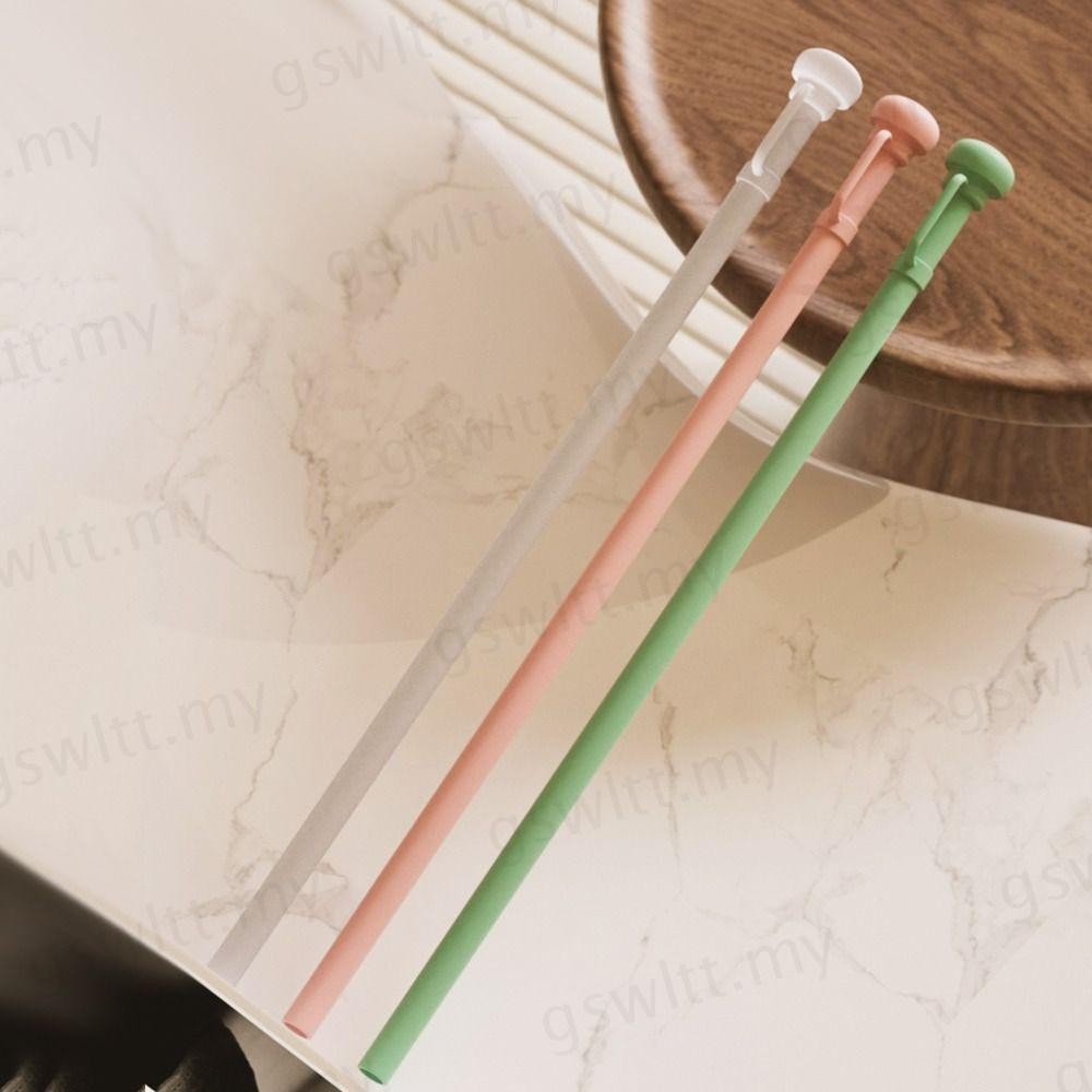 GSWLTT Long Straw, Reusable With Straw Cover Silicone Straws, Party ...