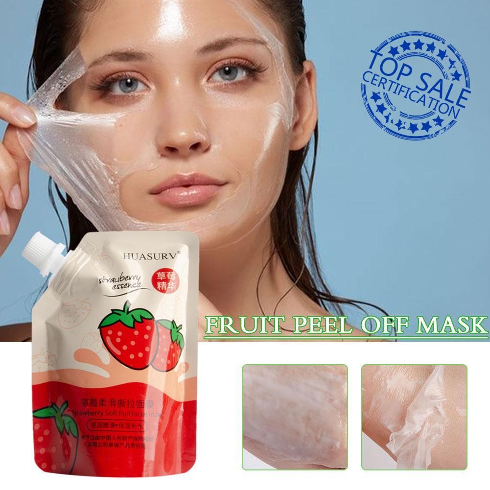 Fruit Peel Off Mask Moisturizing Smear Tear-off Mask Soothing ...