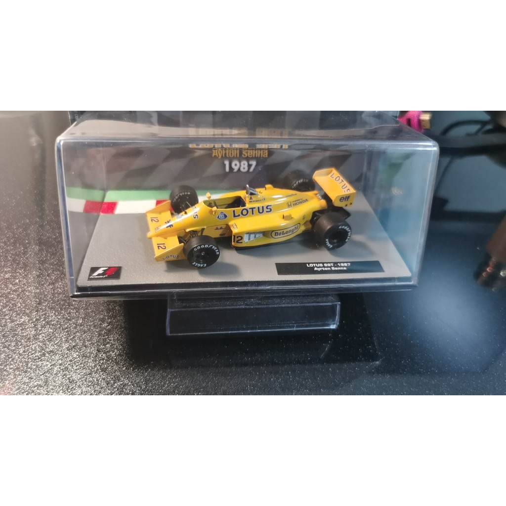 Ixo 1/43 Lutes 99t Seines Career First Crown 1987 Racing Season Car God ...