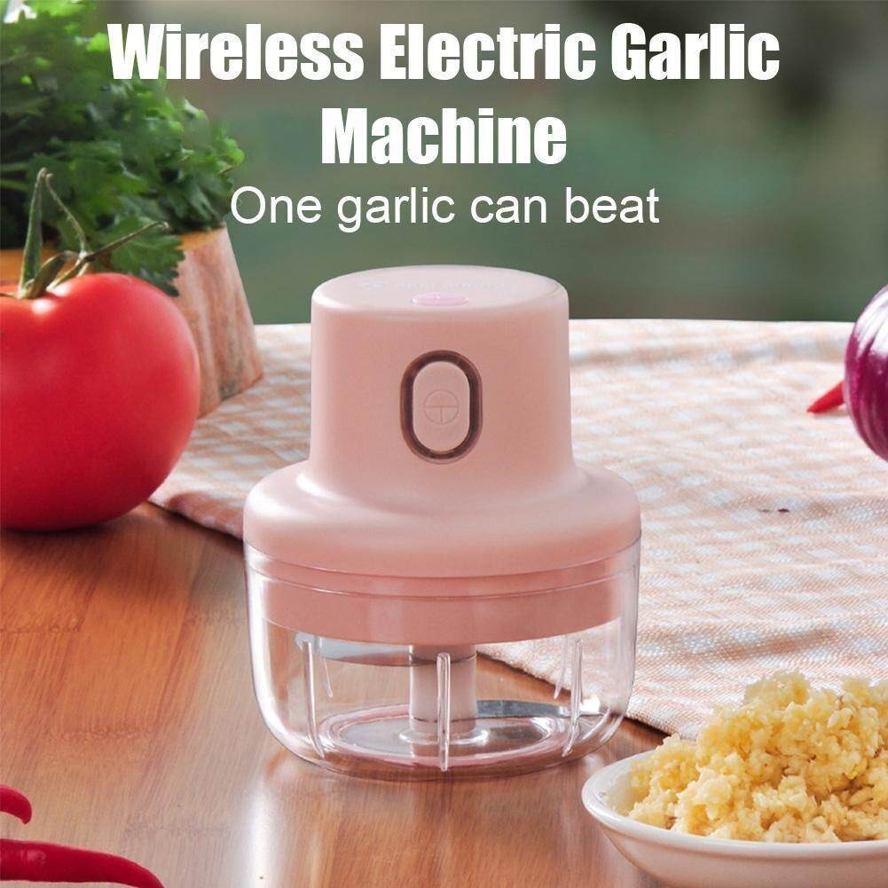 Capsule Cutter Rechargeable Mini Wireless Electric Garlic Chopper ...
