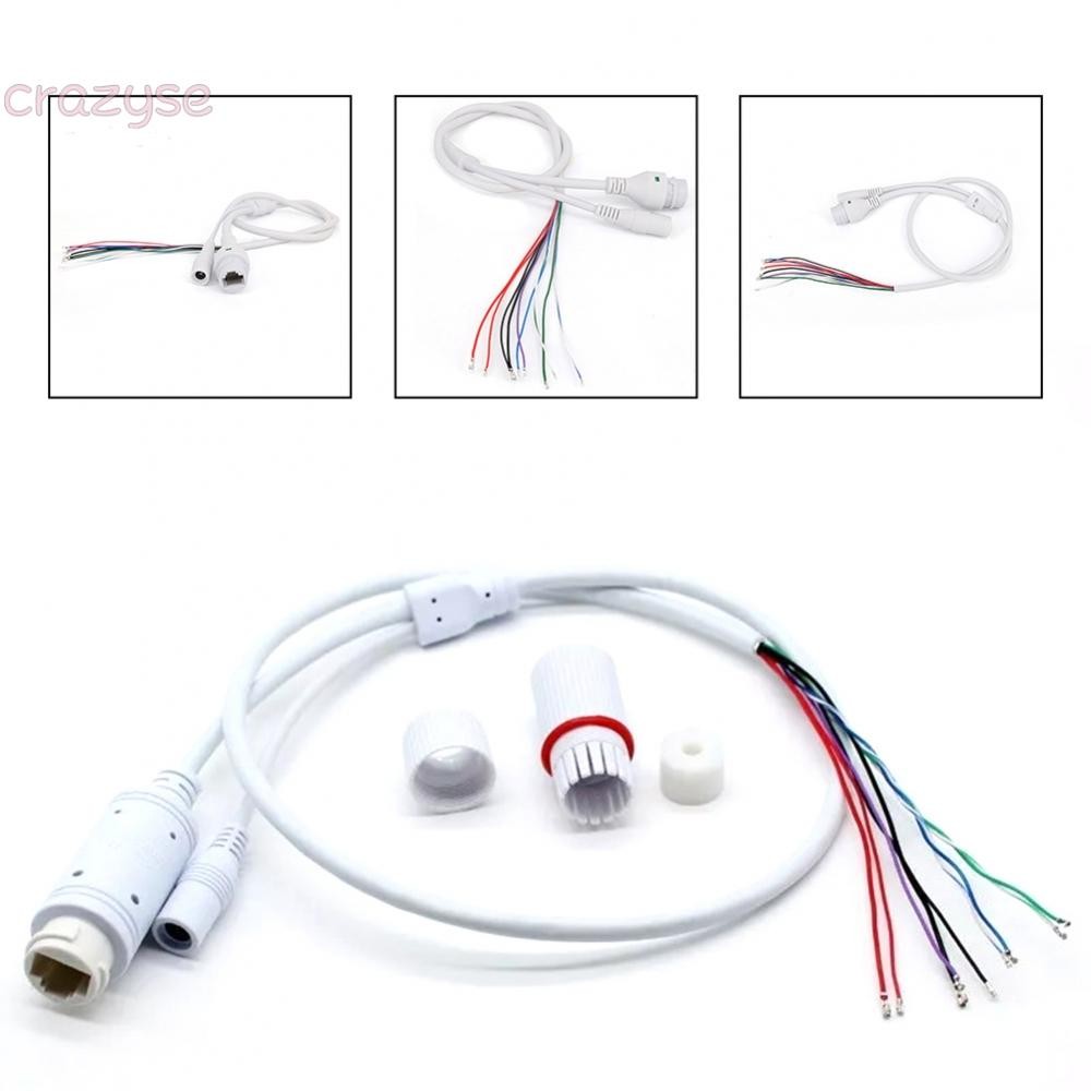CCTV IP Camera Cable 4PIN And 2PIN Wires Data And Power Pin Easy ...