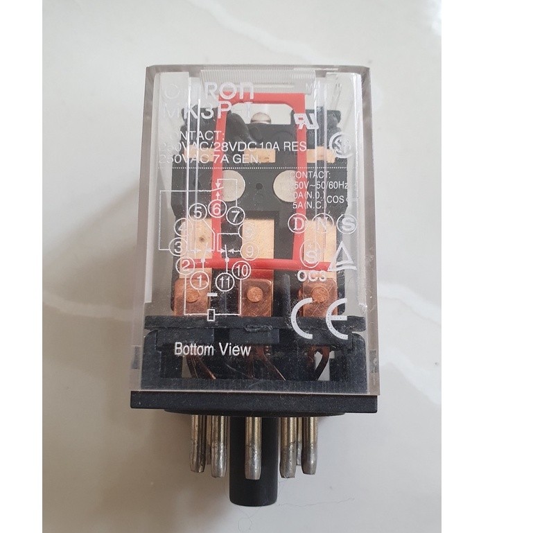 Omron RELAY 11 PIN 220 AC | Shopee Malaysia