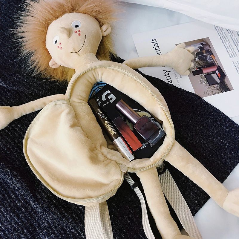 Crossbody bag bone viscera bag weird rare sand sculpture funny birthday ...