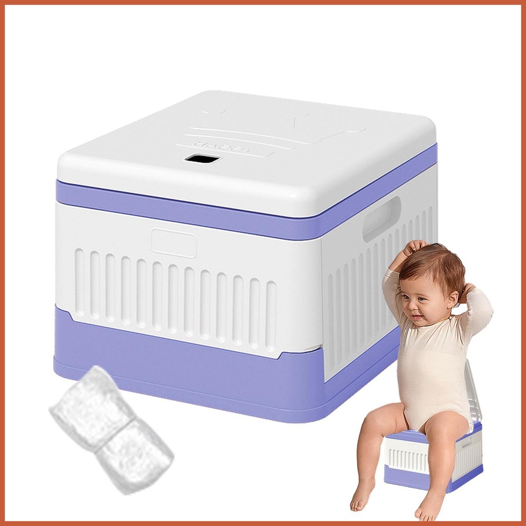 Foldable Potty Toilet Potty Training Seat Foldable Toilet Potty for Car ...
