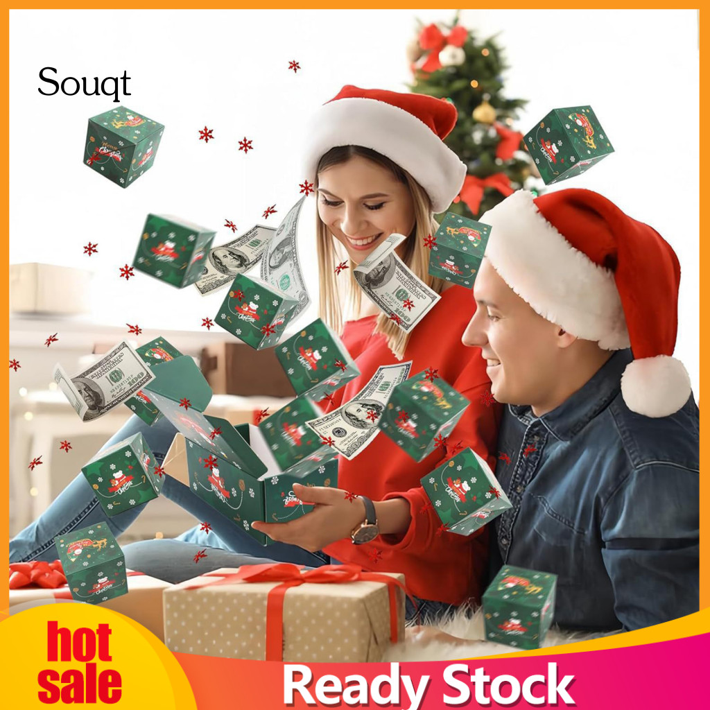 Bounce Box Set Creative Gift Box Christmas Surprise Explosion Gift Box ...