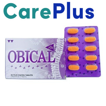 OBICAL WITH FOS TABLET 10'S X 1STRIP (EXP: 01/2025) | Shopee Malaysia