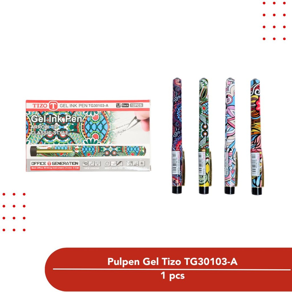 Tizo Batik Ballpoint Pen TG-30103-A 1.0 mm | Shopee Malaysia