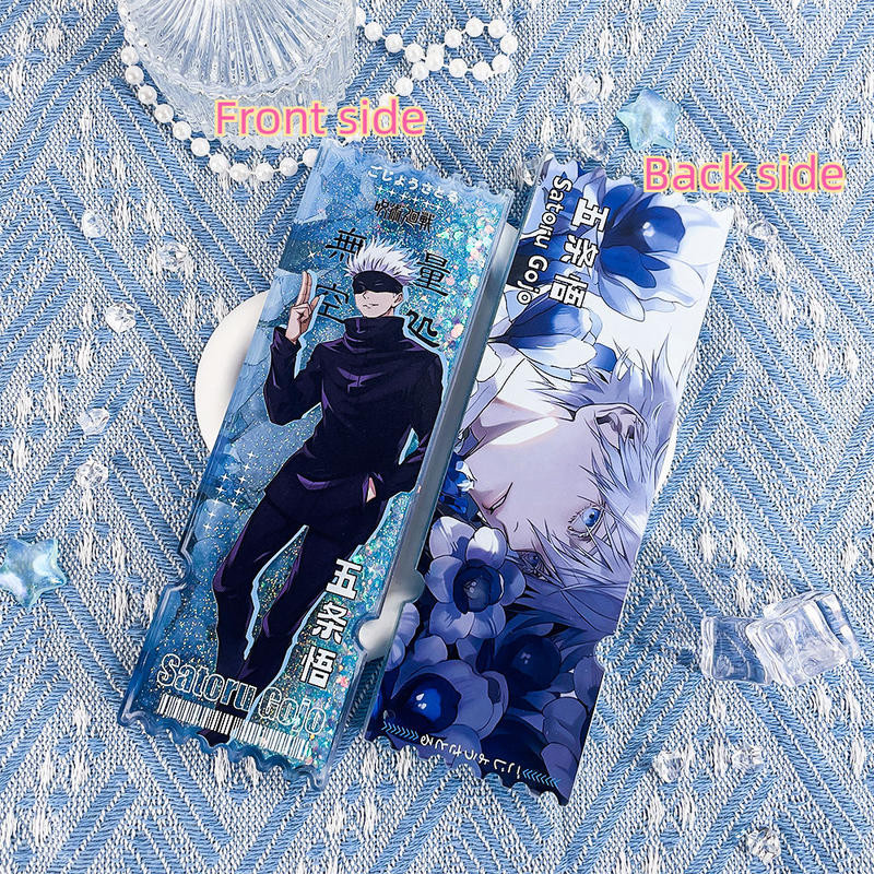 Jujutsu Kaisen Gojo Satoru Acrylic Card Frame Stand - High-Definition ...