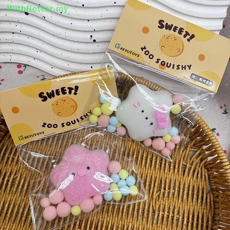 WithBetter Cartoon Hello Kitty Squeeze Toy Pinch Squishy Hand Relax Toy ...