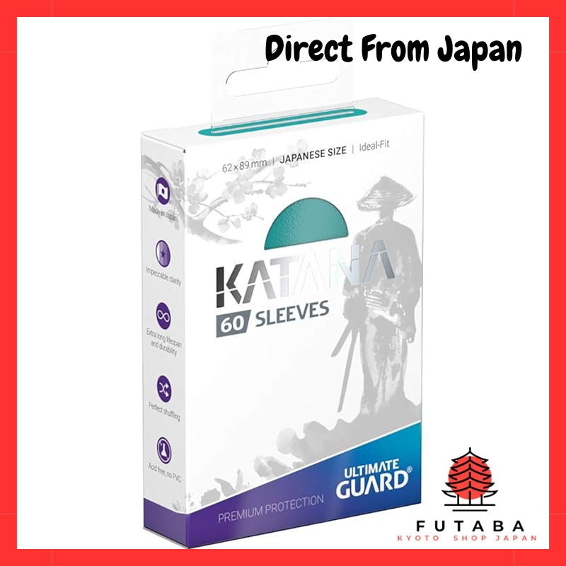 Ultimate Guard Katana Japanese Size Card Sleeves - 60 Count (Turquoise ...