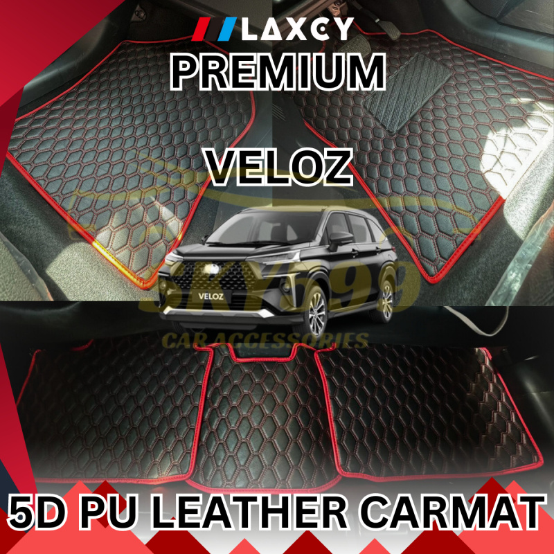 Toyota VELOZ LAXEY Carpet & 5D Carpet / Floor Mat （3 Row） | Shopee Malaysia