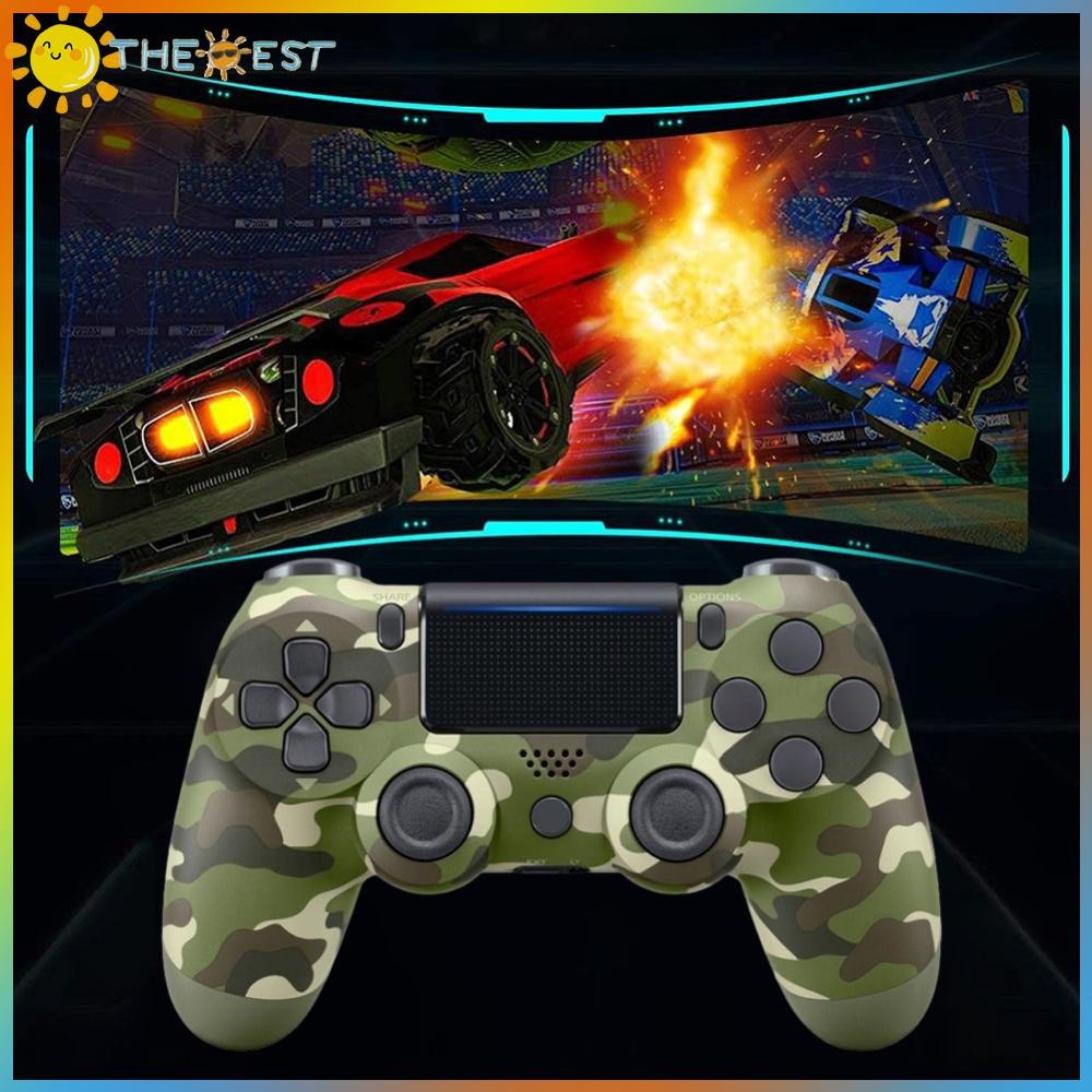 Thebest Wireless Bluetooth Game Controller For Ps4 Playstation 4 Dual Vibration Gamepad Shopee