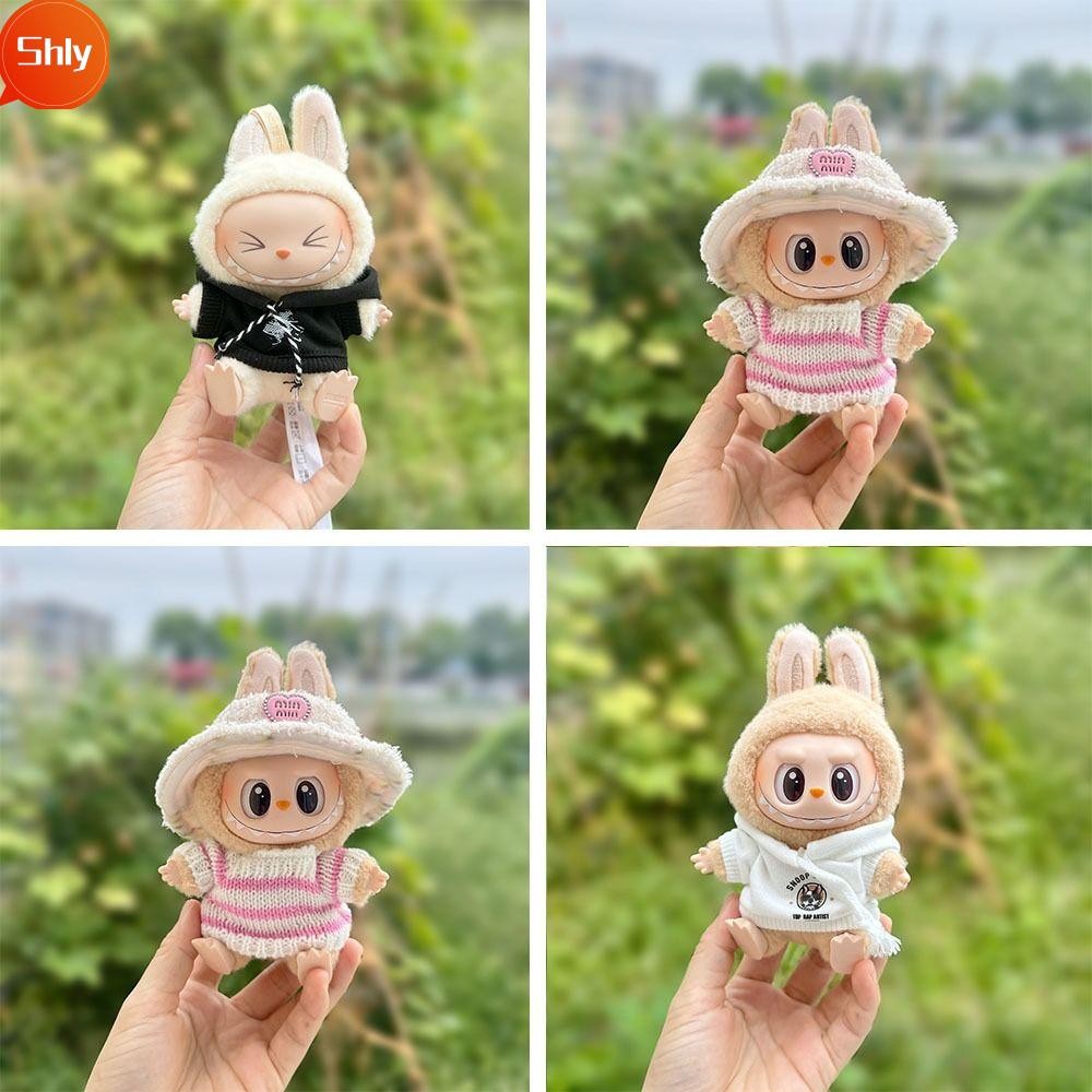 SHLY Labubu Sit Party Series Doll Clothes, 17CM Labubu 15CM Labubu ...