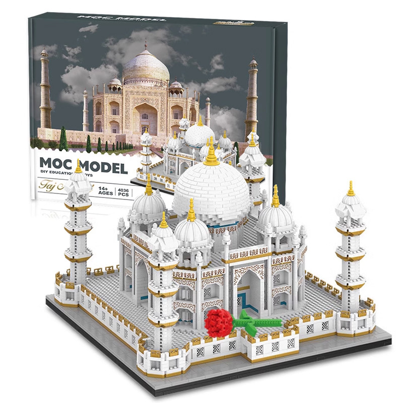 1144pcs Children's Educational Toys Bricks NanoBlock Taj Mahal India ...