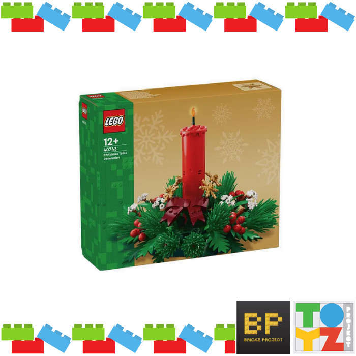 Lego 40743 Seasonal - Christmas Table Decoration | Shopee Malaysia