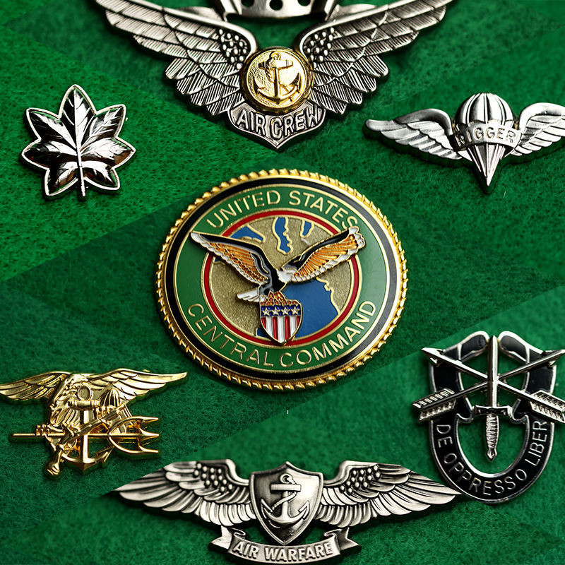Us Marine Expert Metal Badge AC Flight Badge Special Identification ...
