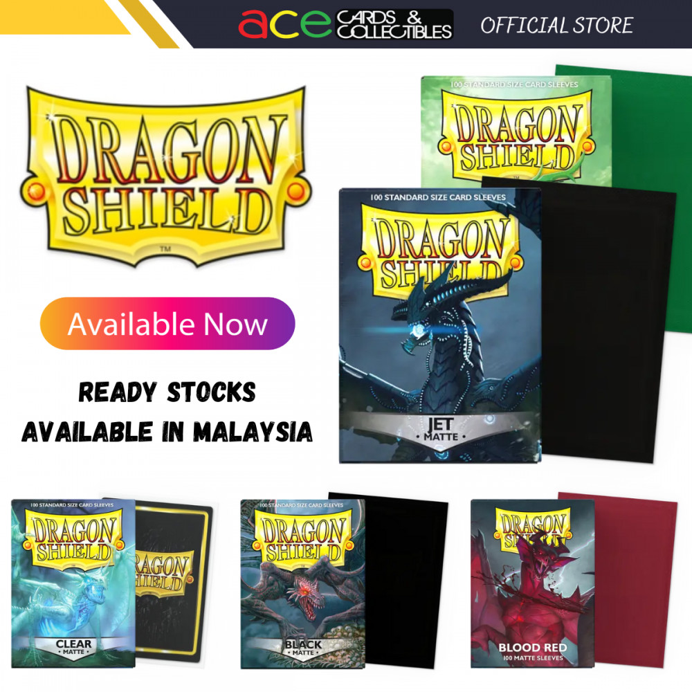 Dragon Shield Matte Standard Card Sleeves (100 pcs) — Multiple Colors ...