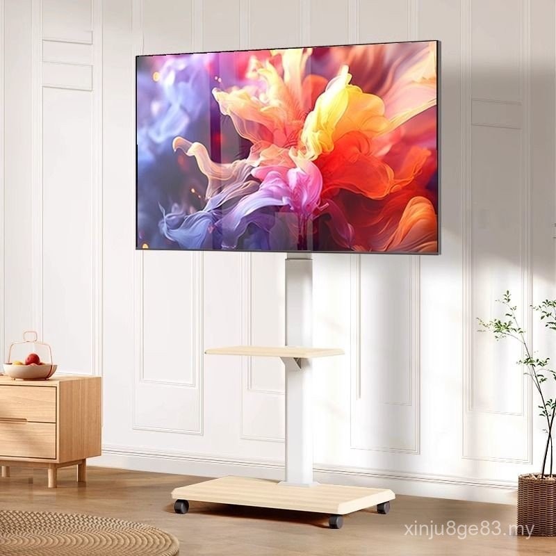 Rotatable Portable Floor-standing TV Stand Rotating Mobile TV Stand ...