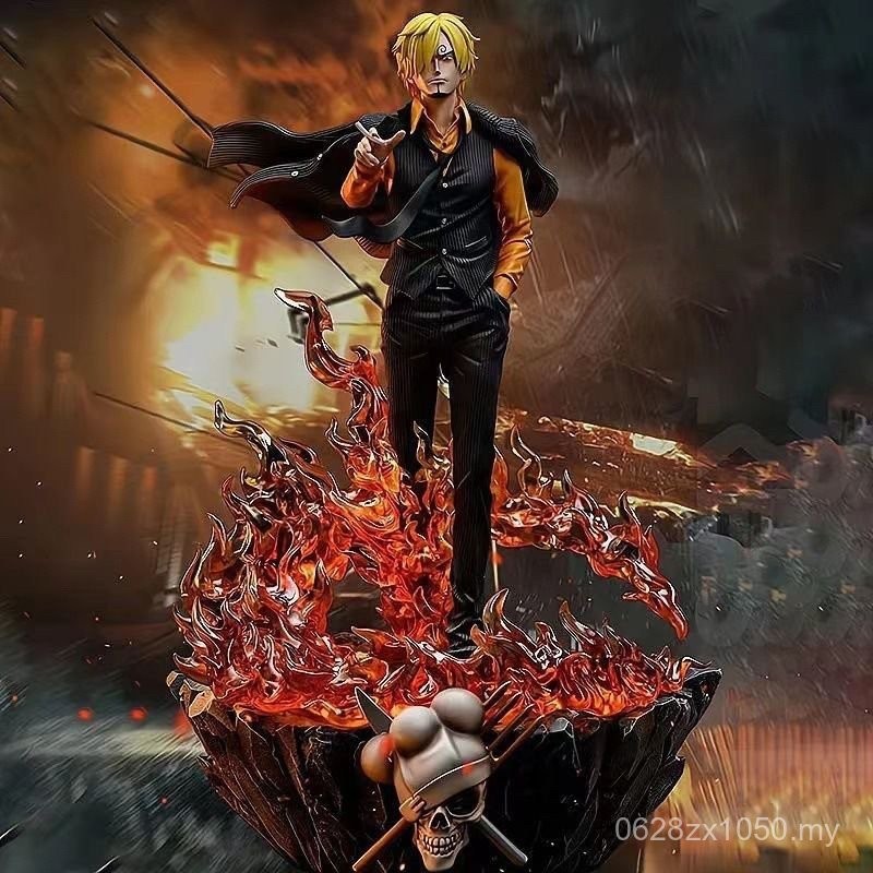 Foot Demon Fantasy Statue Sanji One Piece Ornaments Sanji Figure ...