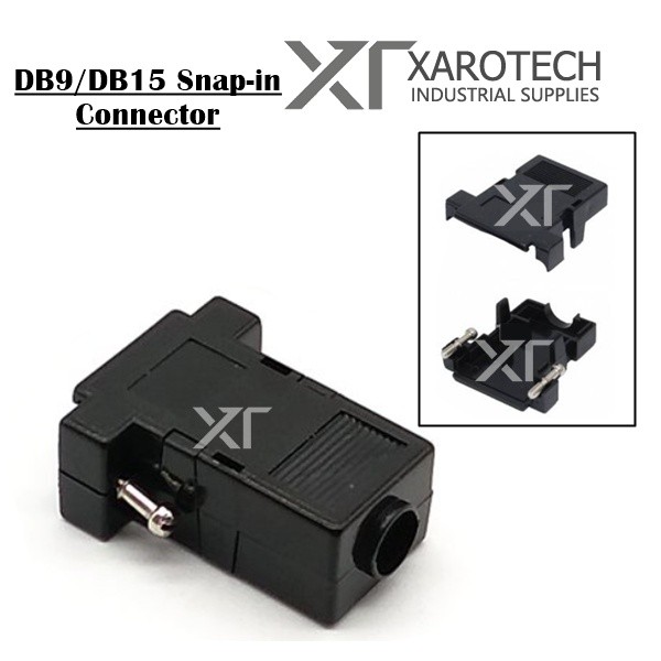 DB9 DB Easy Snap-in Black Case ABS Plastic Casing D-Sub for VGA DB9 ...