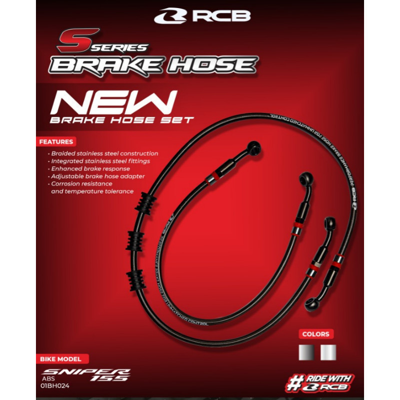 Y16ZR V2 ABS & Y16 V2 ABS [ 1SET 2PCS ] S-SERIES S SERIES TEFLON RCB ...