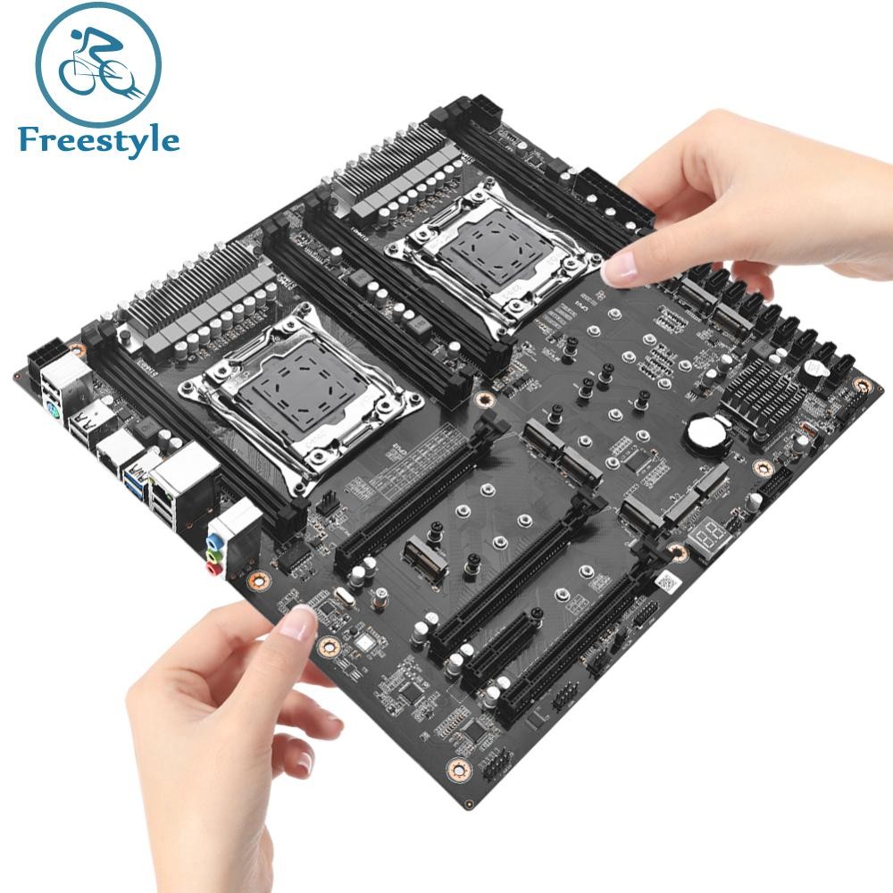 X99 D4 Dual Pro Motherboard 8 DDR4 Memory Slot Computer Motherboard PC ...