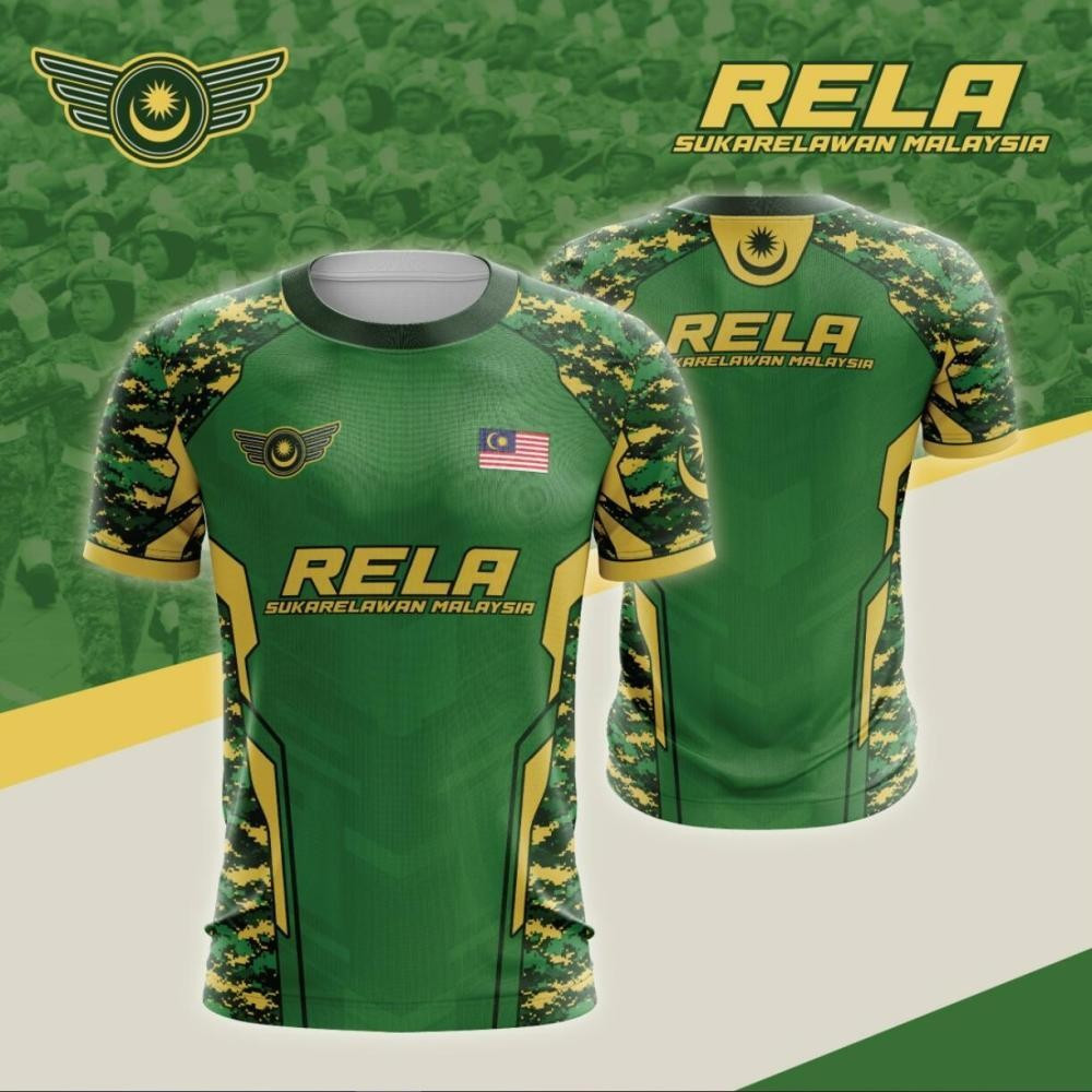 edition rela volunteer 3d t shirt 2025 malaysia merdeka 67 print all ...