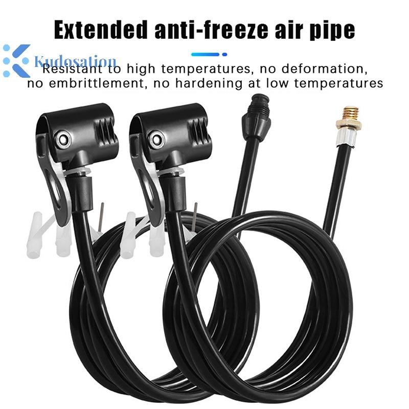 Kudosation Air Pump Extension Tube Pump Hose Air Pump Connector Bike ...