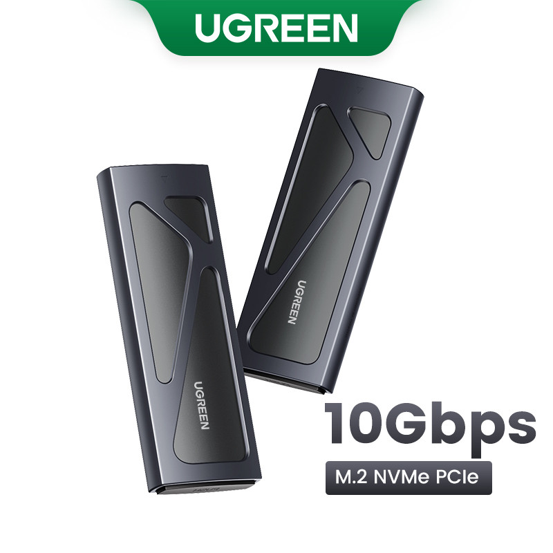 UGREEN USBC to M.2 NVME SSD Case 10Gbps Portable Hard Drive Enclosure ...