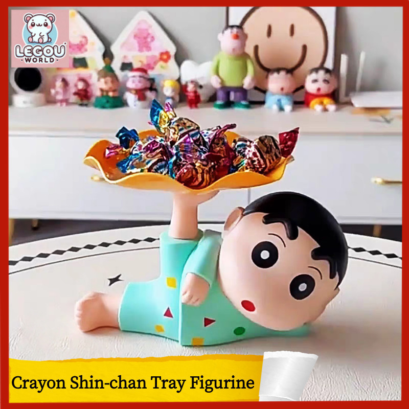 Storage Tray Crayon Shin-chan Cartoon Cute Crayon Shin Chan Display ...
