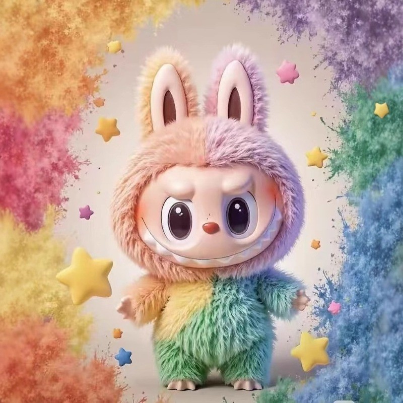 Labubu V1 V2 V3 V4 V5 Big into Energy Series Vinyl Face Blind Box Cute ...