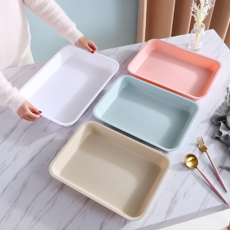 Multicolor Plastic Art Trays - Activity Tray Crafts Organizer Tray ...