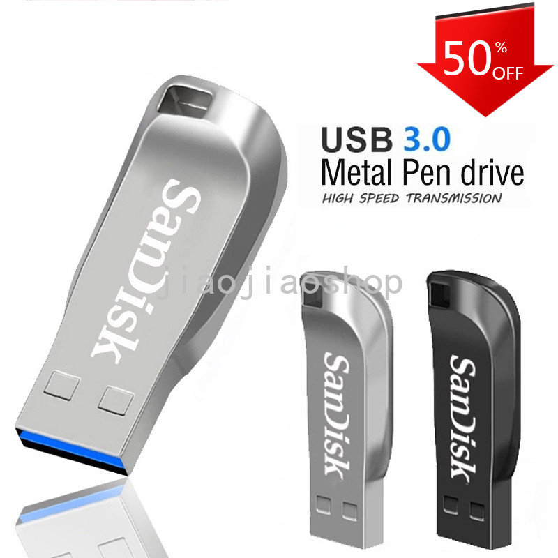 High Speed USB 3.0 Pendrive 2TB Metal Waterproof Pen Drive | Shopee ...