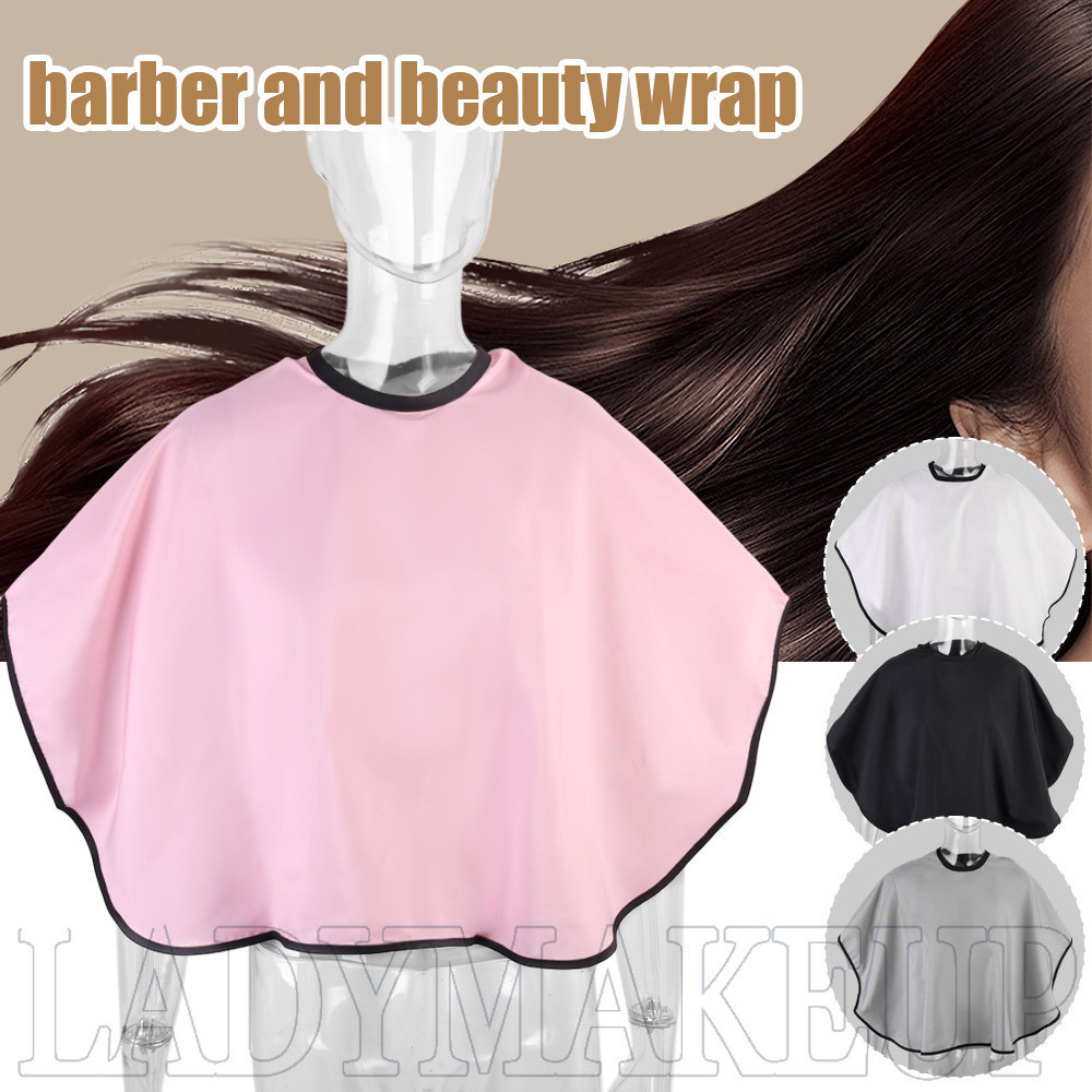 Colorful Nylon Adult Non Sticky Apron Detachable Waterproof Haircut ...