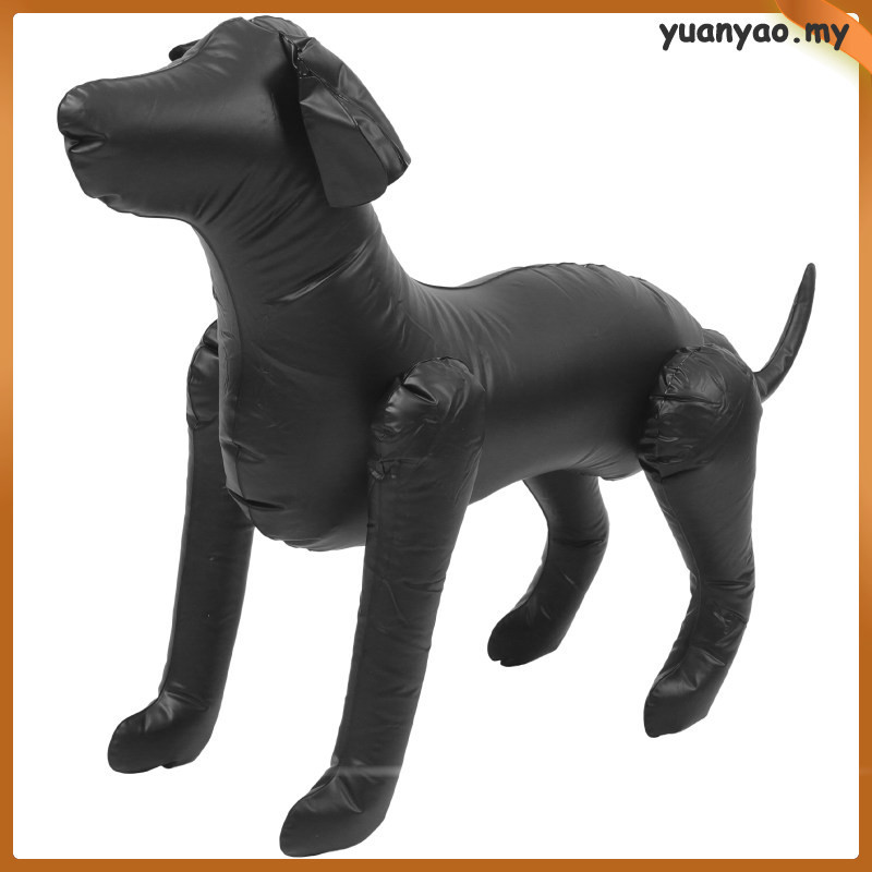 Inflatable Dog Mannequin Pets Stage Prop Display Model Stand yuanyao ...