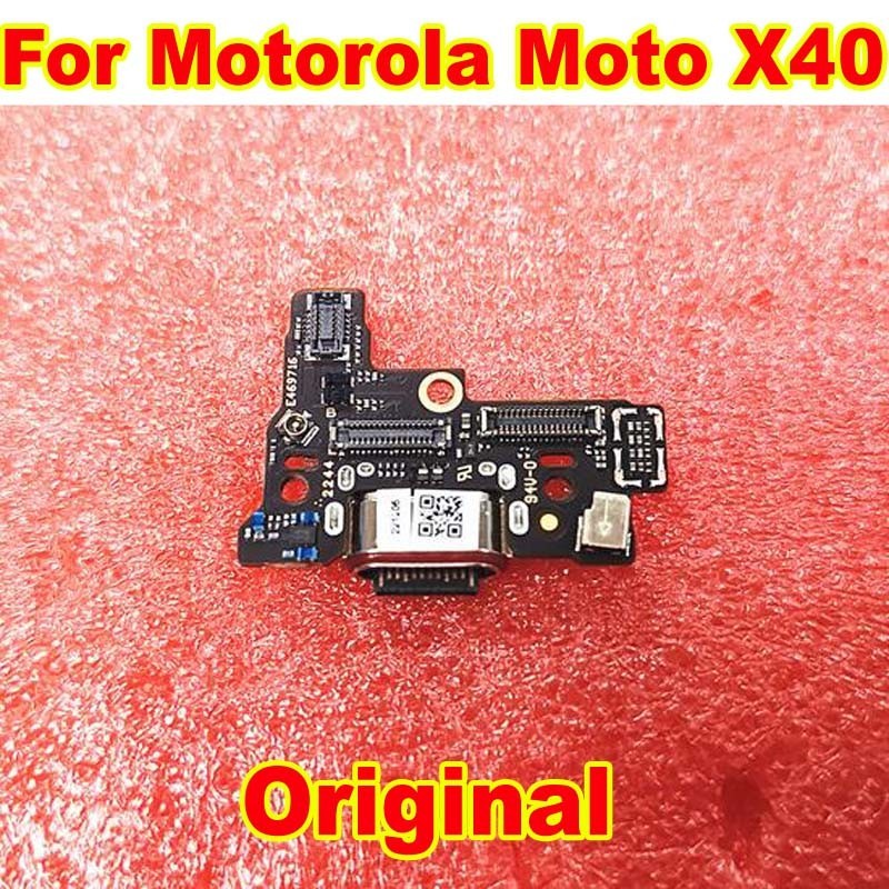 Original Full IC USB Plug Charge Sub Board For Motorola Moto X40 ...