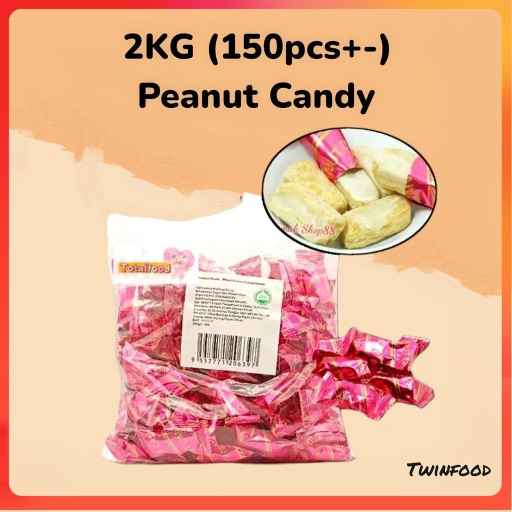 2KG Peanut Candy Kacang Tumbuk (150pcs+-) | Shopee Malaysia