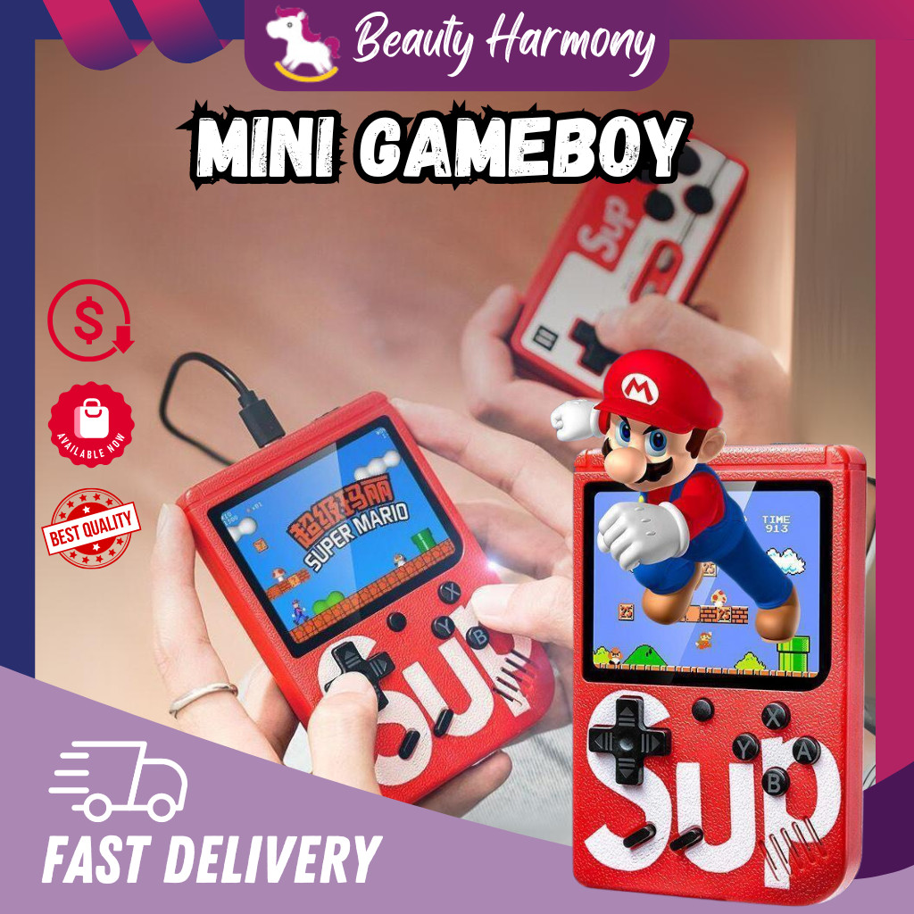 Rechargeable Classic Mini Gameboy 400 in 1 Retro Game Console/ Portable ...