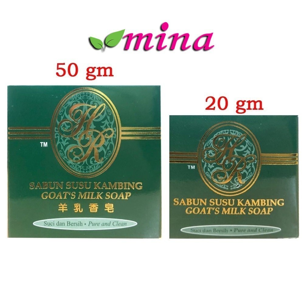 HR Sabun Susu Kambing Goat's Milk Soap 20gm 50gm 100% ORI HQ Higoat Hi ...