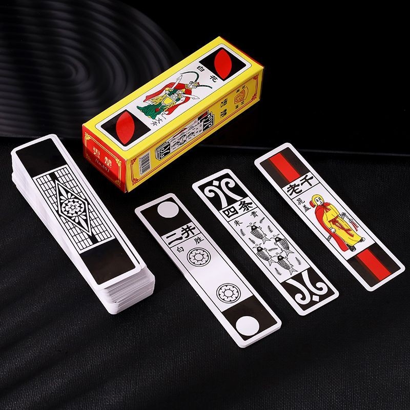 Water Margin Card Northeast Mahjong Long Card Elderly Entertainment ...