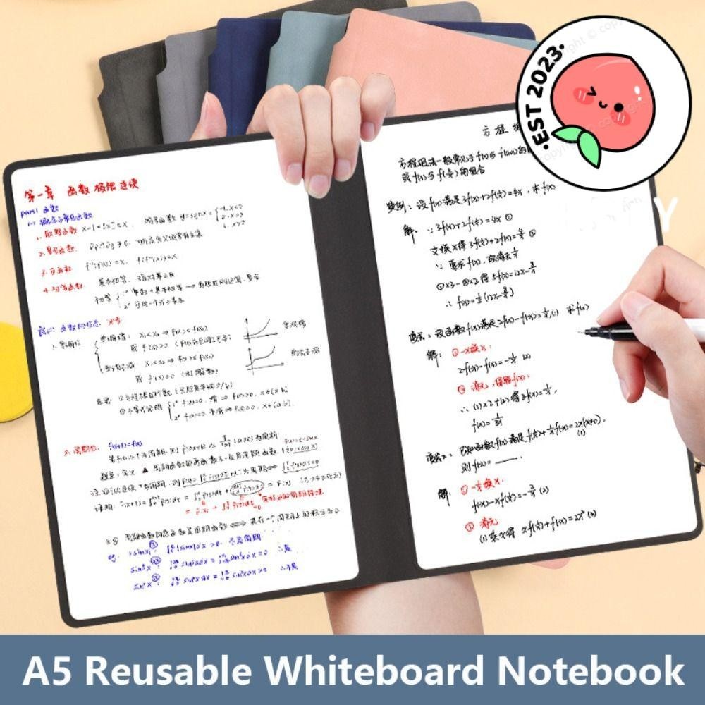 YRBWDYZDH A5 Whiteboard Notebook, Reusable Leather Erasable Whiteboard ... YRBWDYZDH A5 Whiteboard Notebook, Reusable Leather Erasable Whiteboard ...