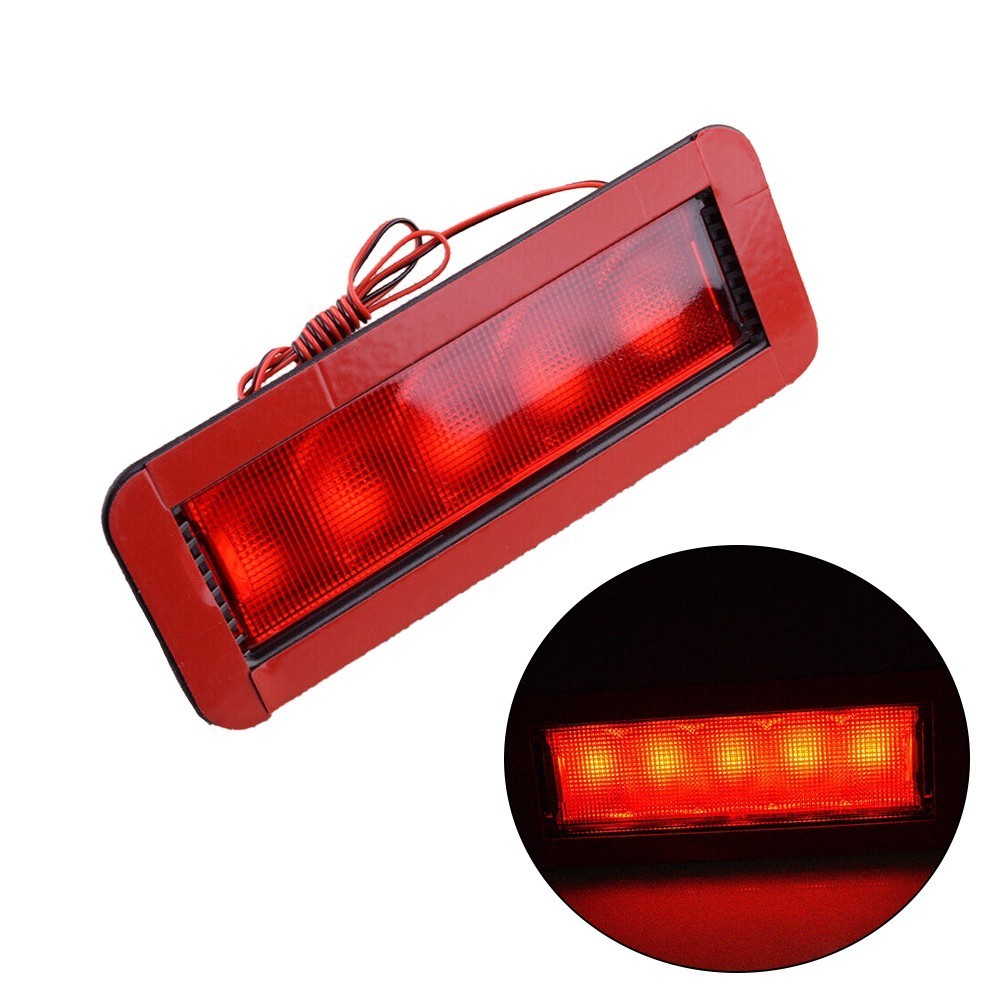 [0802 HEAVEN] Car 5LED High Mount Level Third 3RD Brake Stop Rear Tail ...