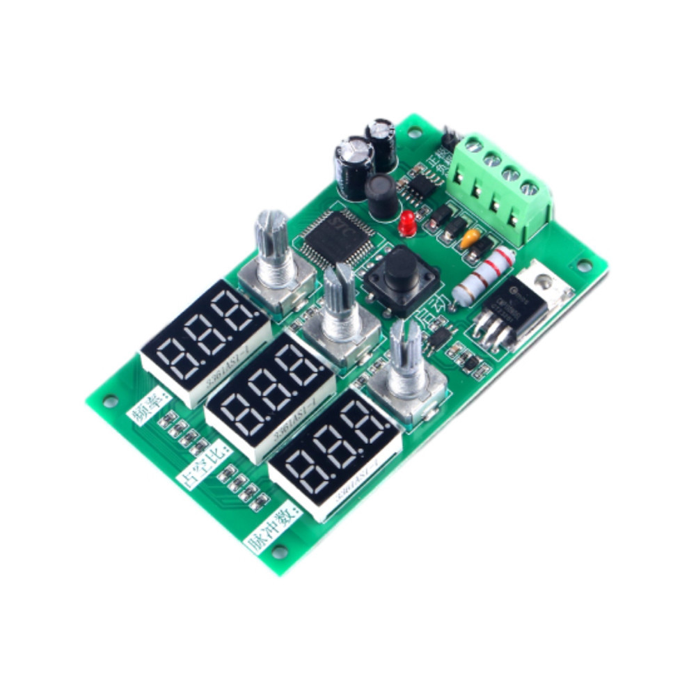 PWM Dimming Speed Regulation Module Frequency Duty Cycle Pulse Number ...