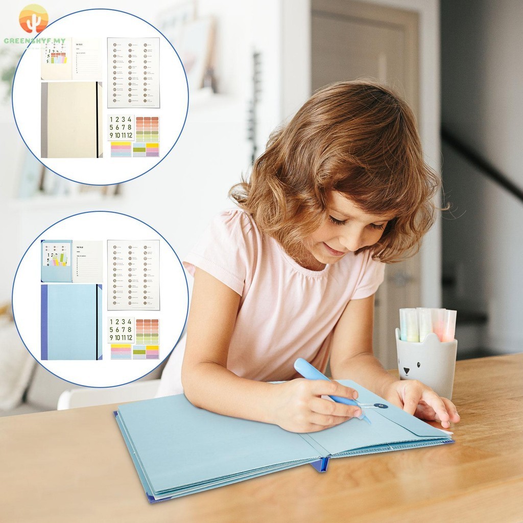 Document Binder with Pockets Safe In Case I Go Missing Binder Reusable ...